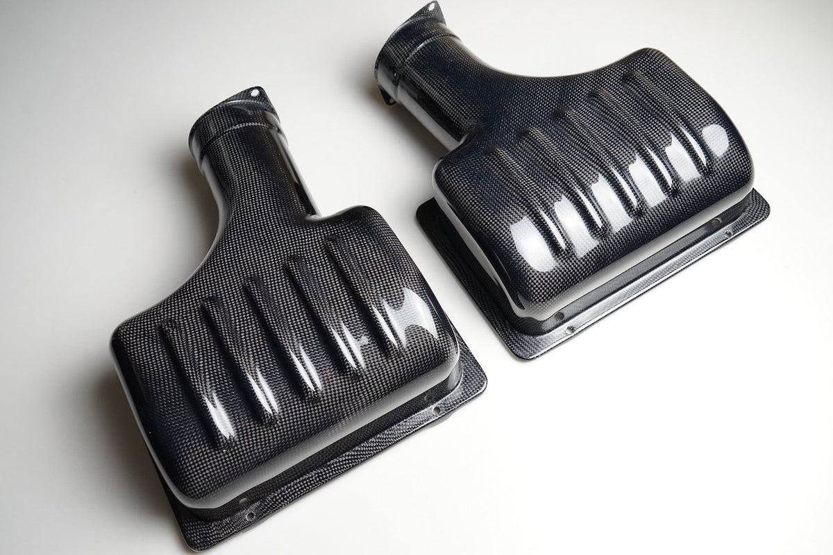 Ferrari 360 Carbon Fiber Intake Airbox Covers (CS Style) - CS ONLY ...