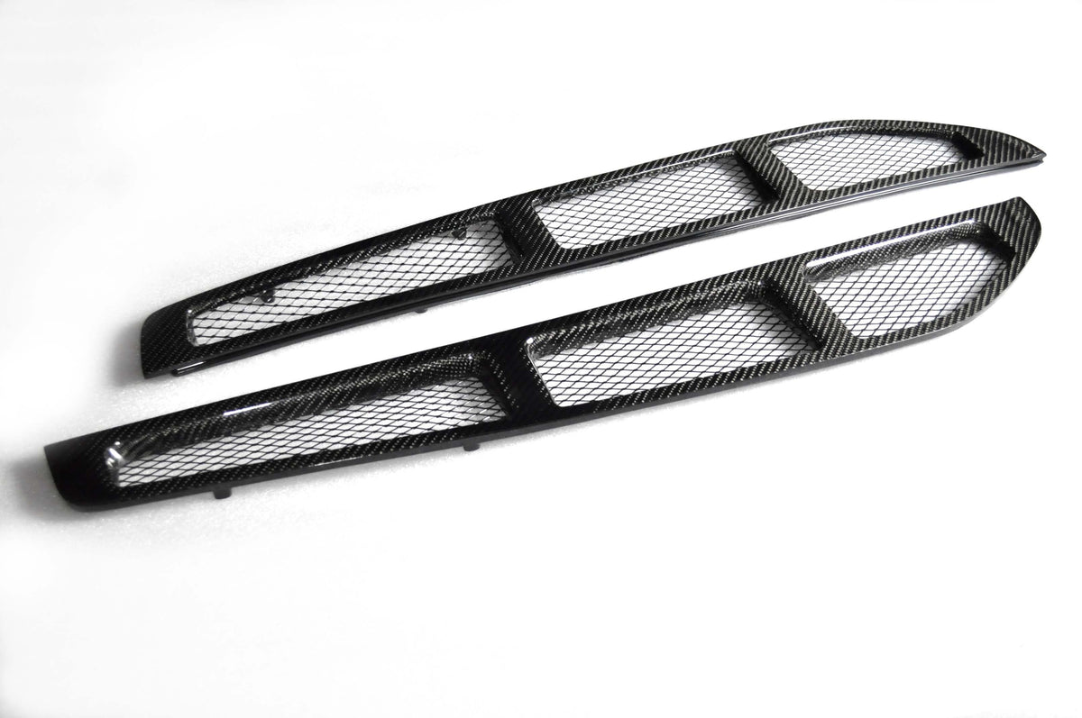 Ferrari F430 Carbon Fiber Rear Window Louvres (16M Style) - SPIDER ONL ...