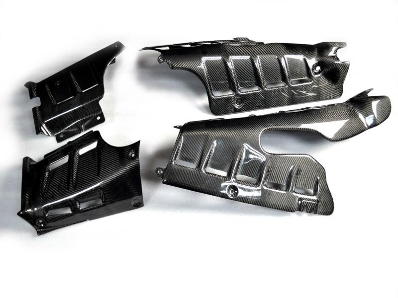Ferrari F430 Carbon Fiber Engine Bay Panels (OEM Style) - SPIDER ONLY ...