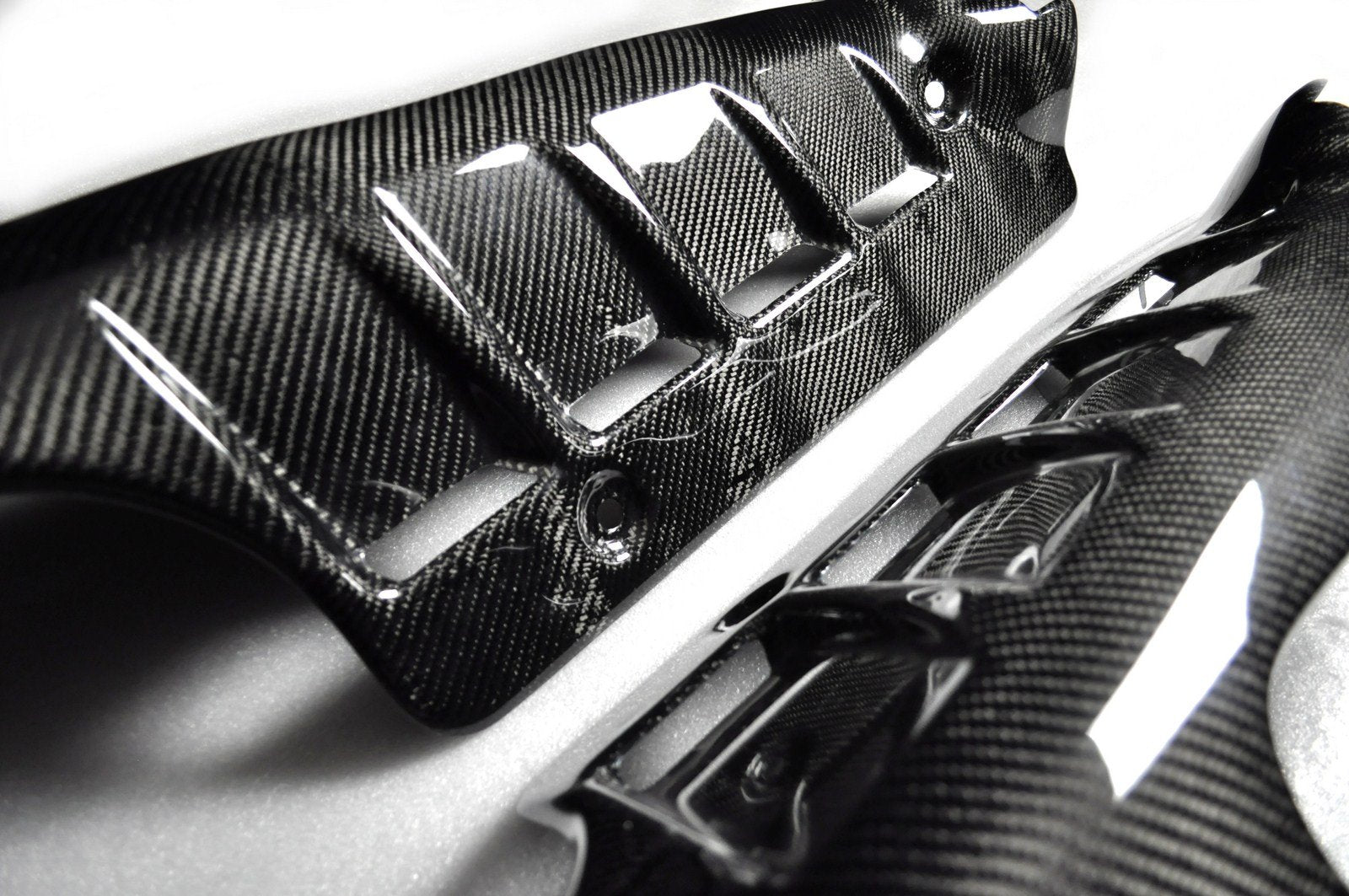 Ferrari F430 Carbon Fiber Engine Bay Panels (OEM Style) - SPIDER ONLY ...