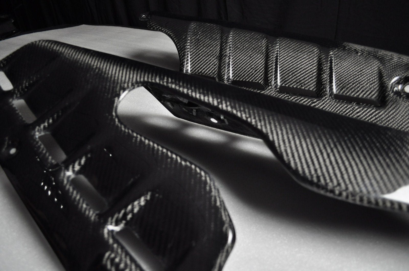 Ferrari F430 Carbon Fiber Engine Bay Panels (OEM Style) - SPIDER ONLY ...