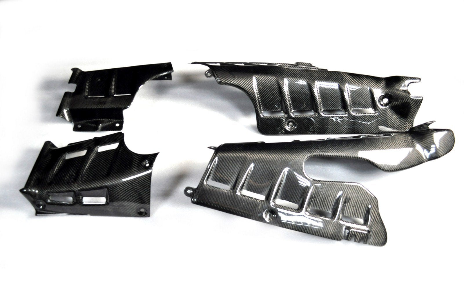 Ferrari F430 Carbon Fiber Engine Bay Panels (OEM Style) - SPIDER ONLY ...