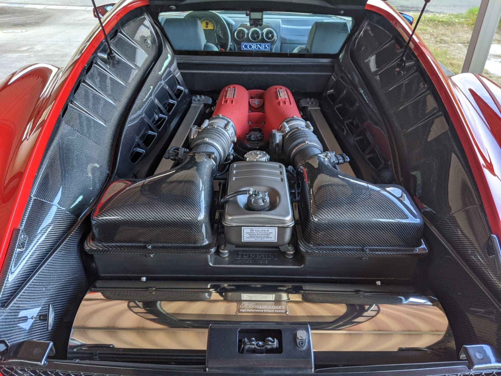 Carbon Fiber Engine Panels - Ferrari F430 Upgrade | Exotic Performance