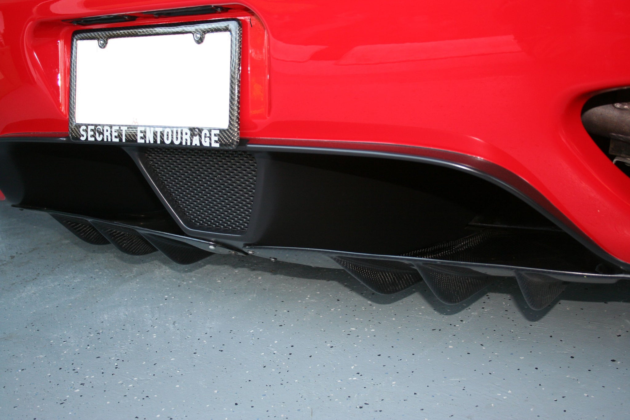 Ferrari 360 Carbon Fiber Rear Diffuser (CS Style) - MODENA/SPIDER ONLY ...