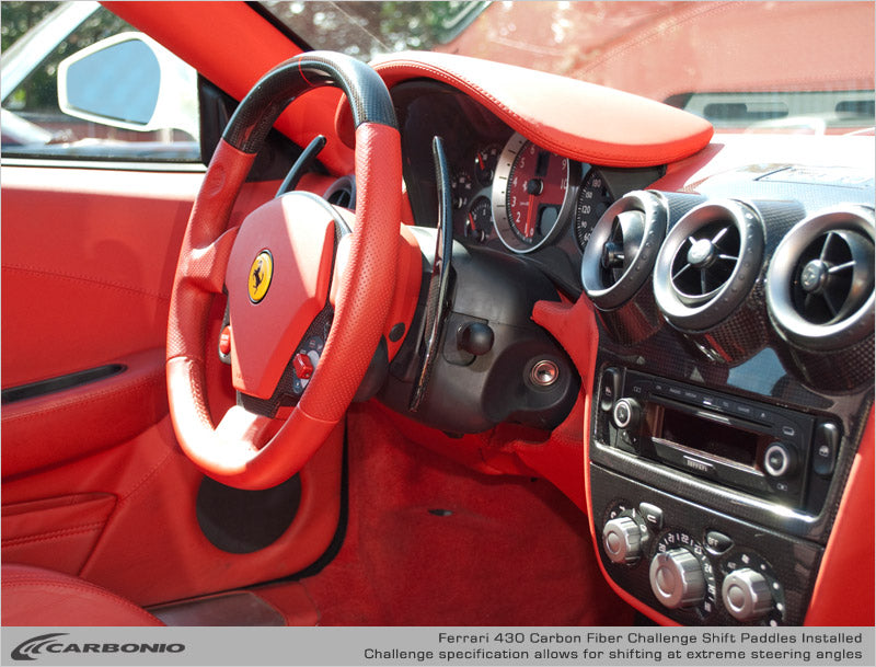 Ferrari F430 Paddle Shifters – Carbon Fiber | Exotic Performance