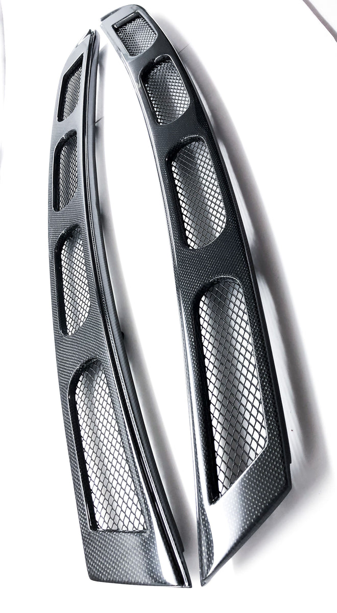 Ferrari 360 Carbon Fiber Rear Window Louvres (CS Style) - COUPE ONLY ...